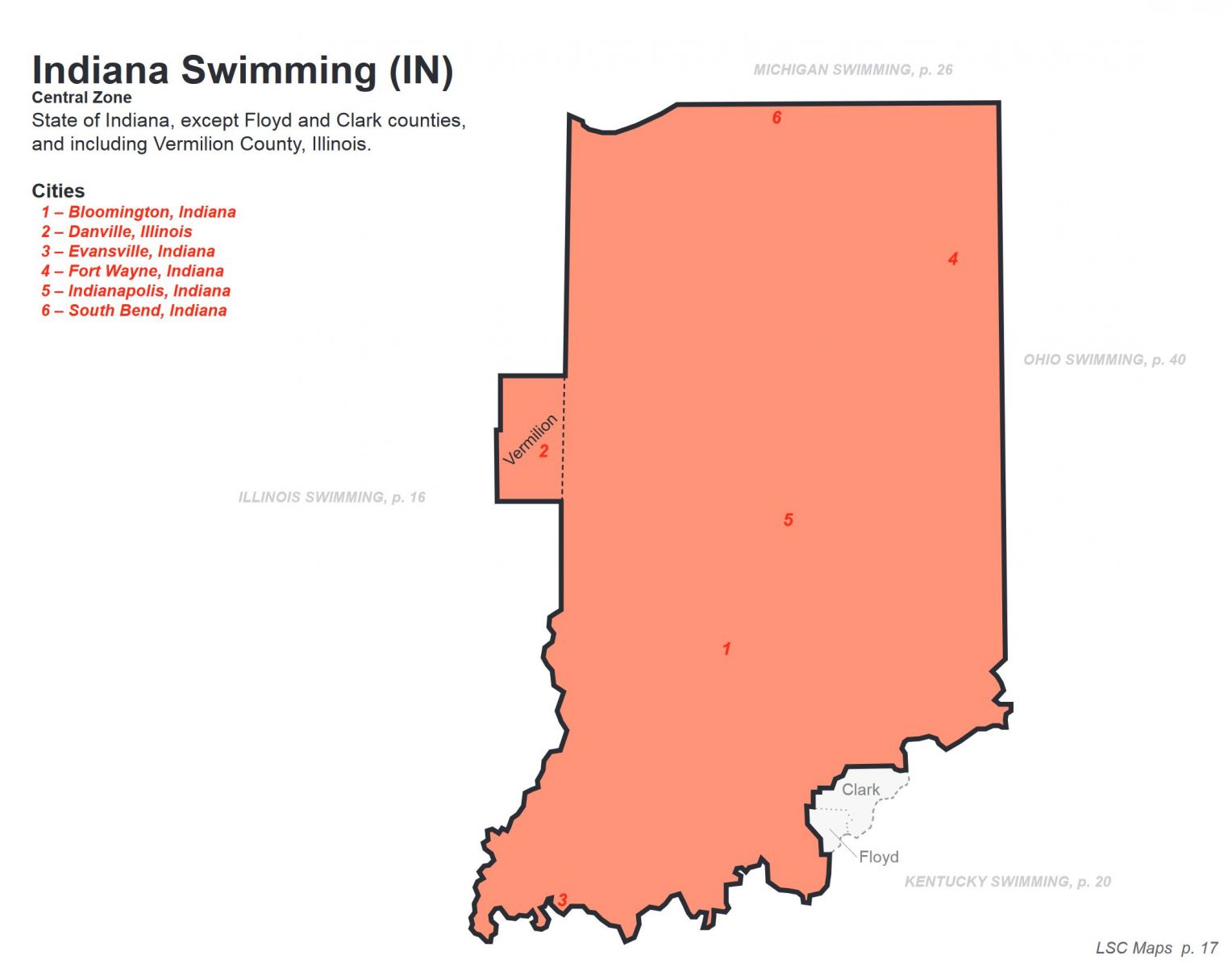 Indiana Swimming LSC - About Us